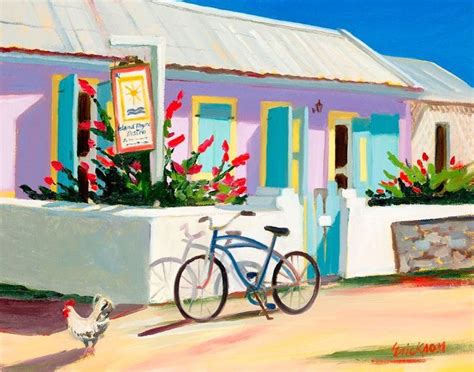 Shari Erikson Caribbean Artist Shari Erikson West Art Rooster