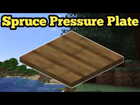 Minecraft Pressure Plate Recipe