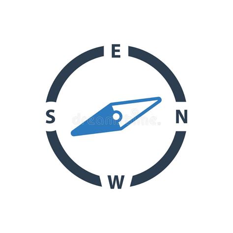 Direction Compass Icon Stock Vector Illustration Of Navigation 174273661