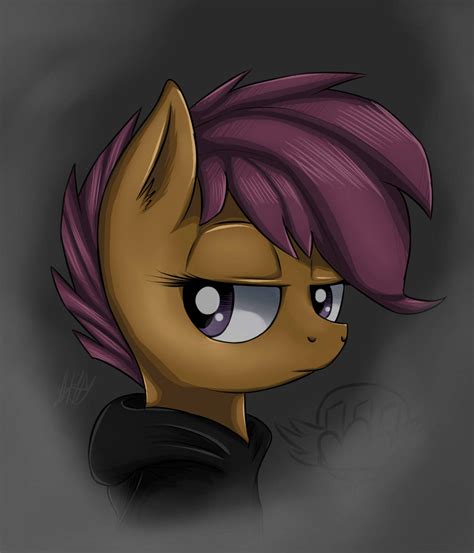 Safe Artist Suplolnope Derpibooru Import Scootaloo Pegasus Pony Fanfic Rainbow