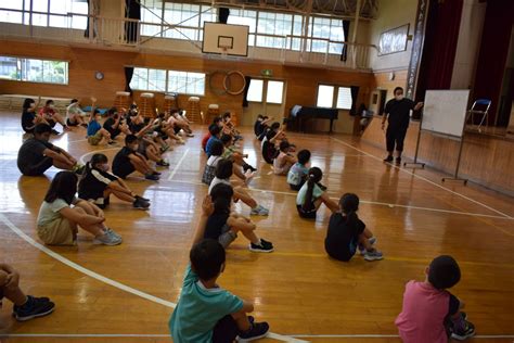 夏休み明け集会ようこそ豊崎小学校ブログへ
