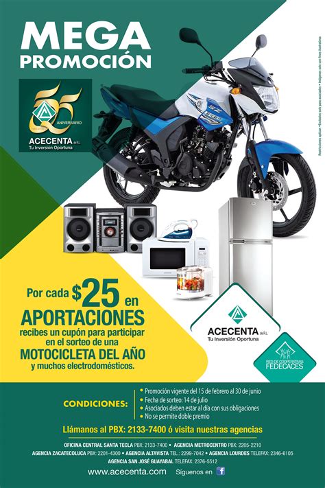 Af Afi Mega Promocion Acecenta De R L