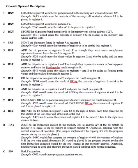 Solved 1 The Following Are Instructions Written In The