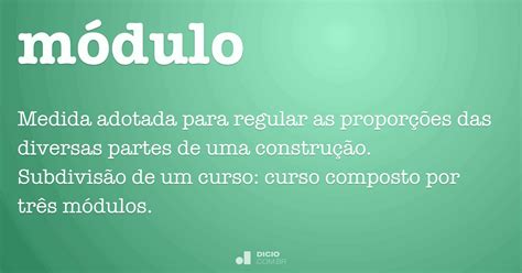 Modulo