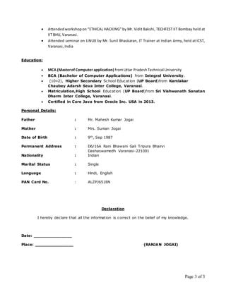 Ranjancv Pdf