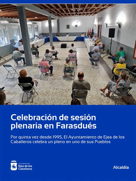 Celebrado Un Pleno Extraordinario Del Ayuntamiento De Ejea De Los