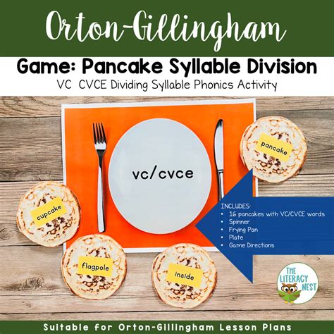 Syllable Division And Syllable Types Sorting Practice Freebie The