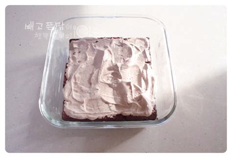 크리스마스 케이크 초코 딸기케이크 만들기 노오븐 케이크