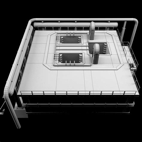 Rocket Mobile Launch Platform 3d Model 45 3ds Fbx Max Obj