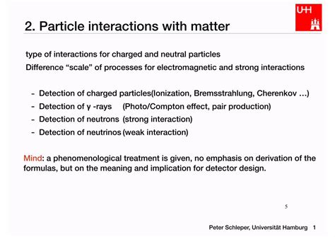 pdf 2 particle interactions with matter dokumen tips