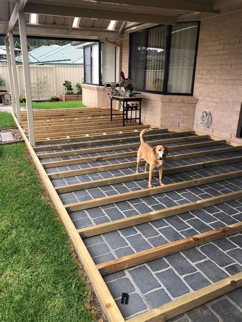 Low Level Composite Deck Over Concrete Slab In 2024 Deck Over