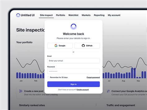 Log In Modal — Untitled Ui By Jordan Hughes® On Dribbble