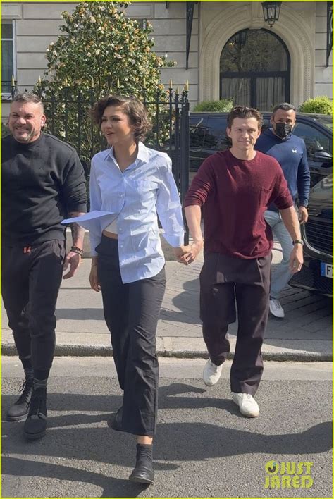 Zendaya And Tom Holland Hold Hands In Paris Amid Continued Marriage