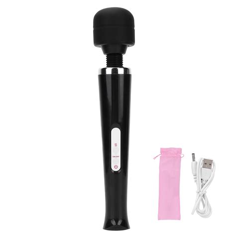 Usb Rechargeable Wand Massager 10 Gears Vibration Frequency Electric