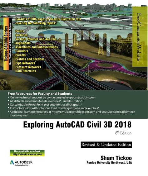 Exploring Autocad Civil 3d 2018 8th Edition Ebook By Sham Tickoo Epub Rakuten Kobo United