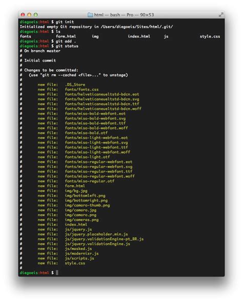 iniciando no git parte 1 tableless
