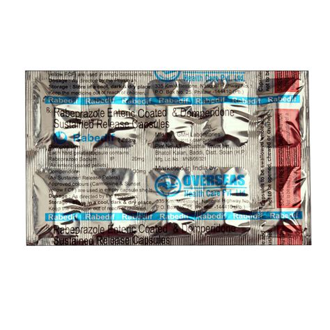 Buy Rabedif 10 Capsules Online At Best Prices Wellness Forever