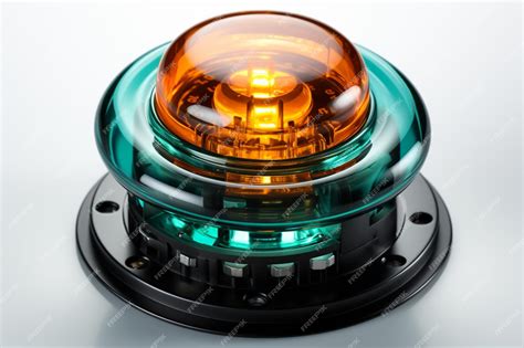 Premium Ai Image Indicator Buzzer On White Background