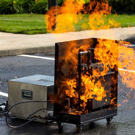 Lion Gas Meter Fire Training Prop Associated Fire Safety Group