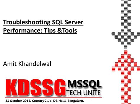 Ppt Troubleshooting Sql Server Performance Tips Andtools Amit Khandelwal Powerpoint