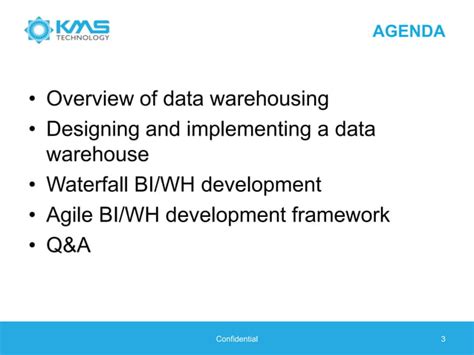 Agile Data Warehouse PPT