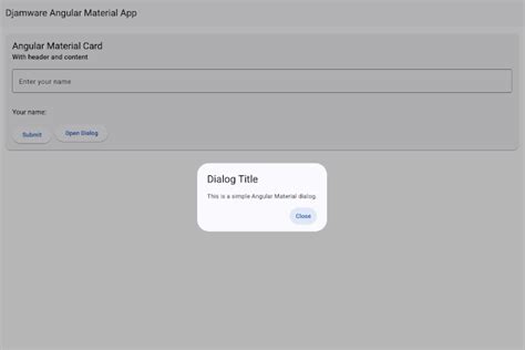Angular Material Components Tutorial With Examples