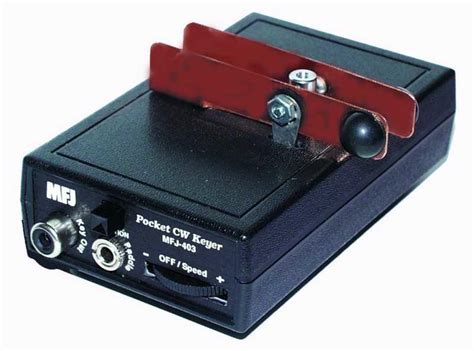 Mfj 407e Deluxe Electronic Keyer Uses The Latest Curtis 8044abm Ic Chip