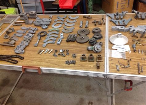 Potdevin Gluer And Rotary Press Parts