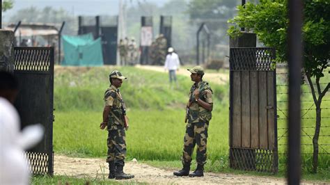 Mob Attacks Bsf Outpost In Meghalaya 5 Injured Officials The Hindu