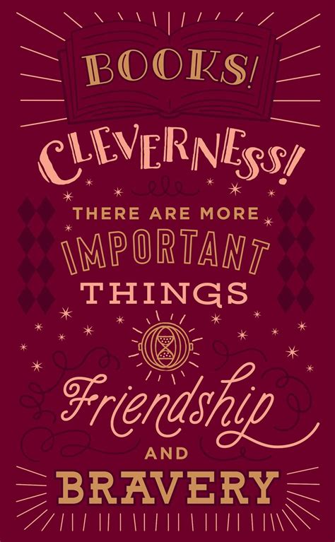Hermione Granger Books And Cleverness Quote Hermione Granger Books And Cleverness Quote