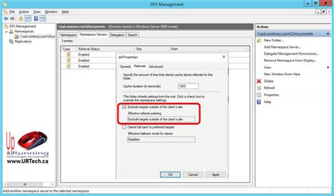 Solved Users In Remote Offices Cannot Access Dfs Namespace Up
