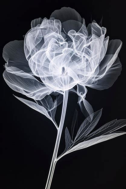 Premium Photo Blossoming Secrets A Macro Xray Detail Reveals The