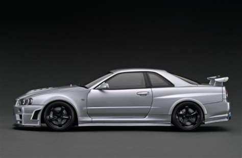 118 Ignition Model Nismo R34 Gt R Z Tune Midnight Purple