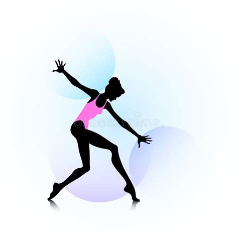 Het Pictogram Van De Vrouwendans Vector Illustratie Illustration Of