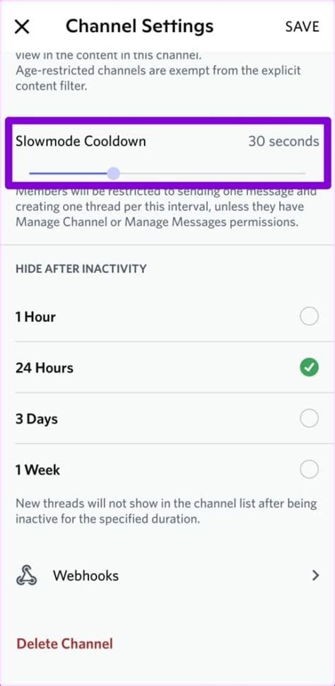 How To Enable Or Disable Slow Mode On Discord Guiding Tech