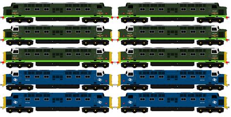 Br Class 55 Base By Baconoverlord582 On Deviantart