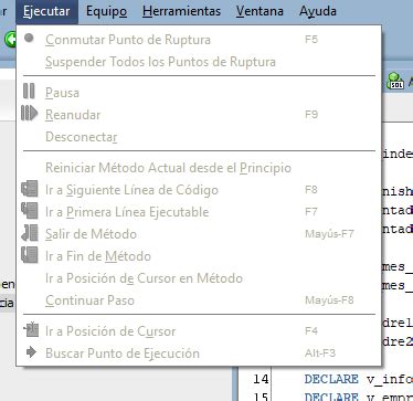 Oracle Sqldeveloper Sql Developer What Is The Reason I Cannot Debug