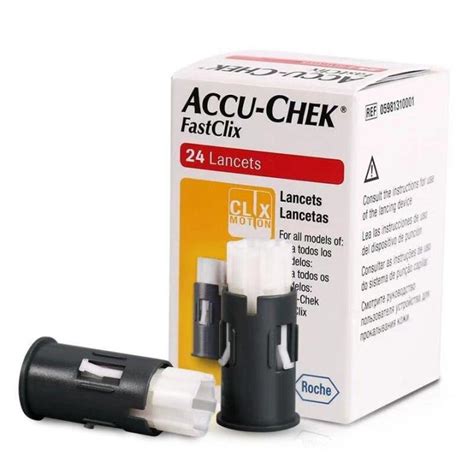 Accu Chek Fastclix Lancets 24s 1box 4 Drums 24needles Each Drum Containing 6 Needles Lazada Ph