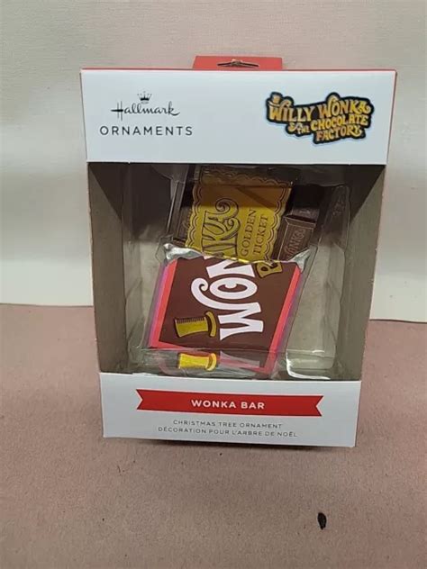 2023 Hallmark Wonka Bar With Golden Ticket Willy Andthe Chocolate Factory