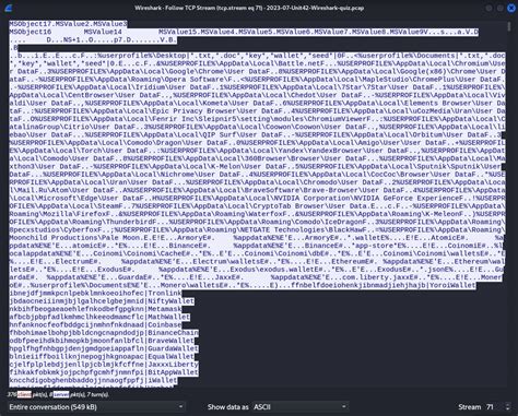 analyzing redline stealer malware in wireshark eth0sec a personal
