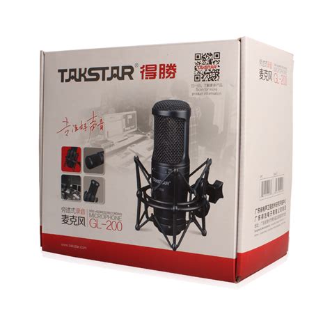 Takstar得胜 Gl 200电容录音话筒舞台演出大合唱麦克风喊麦虎窝淘