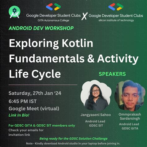 Gdsc Gita On Linkedin Dive Into The World Of Kotlin Magic 🚀 Join Us