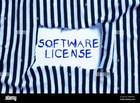 Text Caption Presenting Software License Business Approach Delivery Of A Letter Or Package