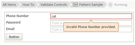 How To Use Regular Expressions To Validate Control Values