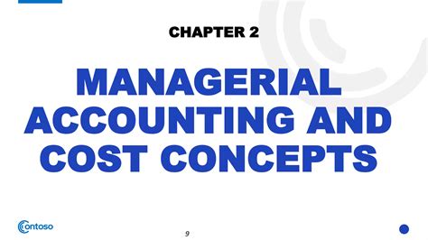 Managerial Accounting Chapter 1 An Overview To Managerial Accounting Chapter 2