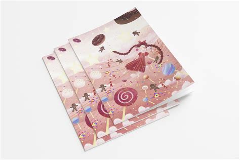 糖果世界绘本设计设计作品 设计人才灵活用工 设计dna