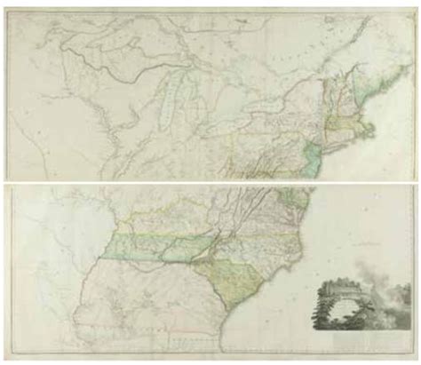 Aaron Arrowsmith A Map Of The United States Of North America 1810 Arader Galleries