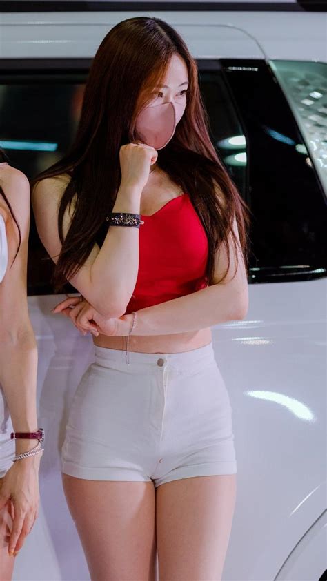 2021 캠핑카 박람회 모델 누나들 후방주의 꾸르