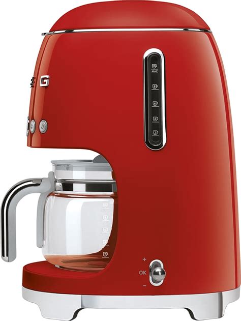 Капельная кофеварка Smeg Dcf02rdeu купить онлайн