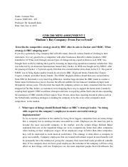 GMS Mini Assignment Pdf Name Laxman Para Course GMS Professor Dr Kenneth Kalu